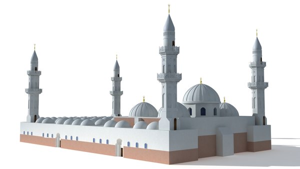 3D masjid quba model - TurboSquid 1478559