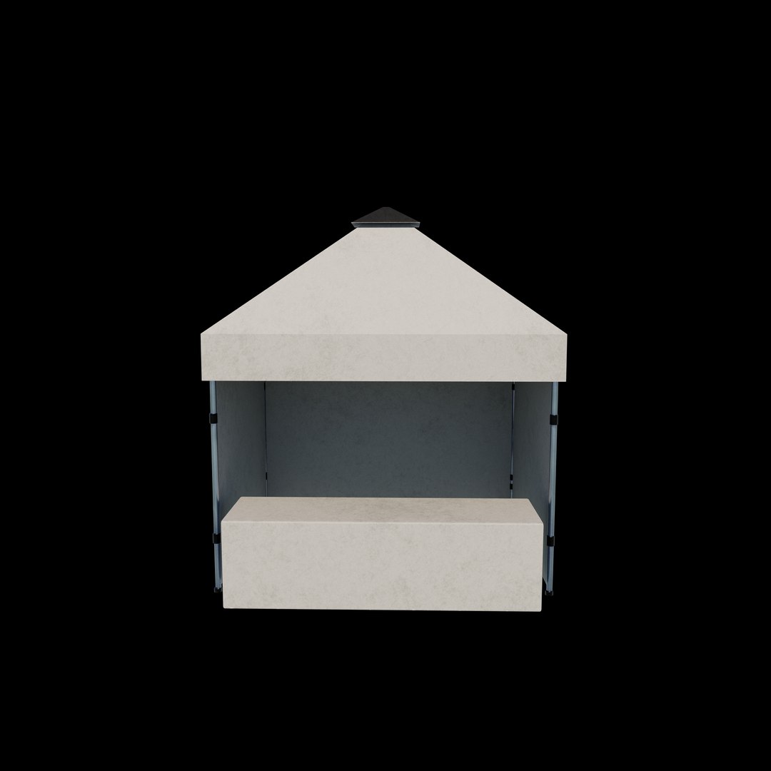 3D Display Tent 3D Model - TurboSquid 2400437