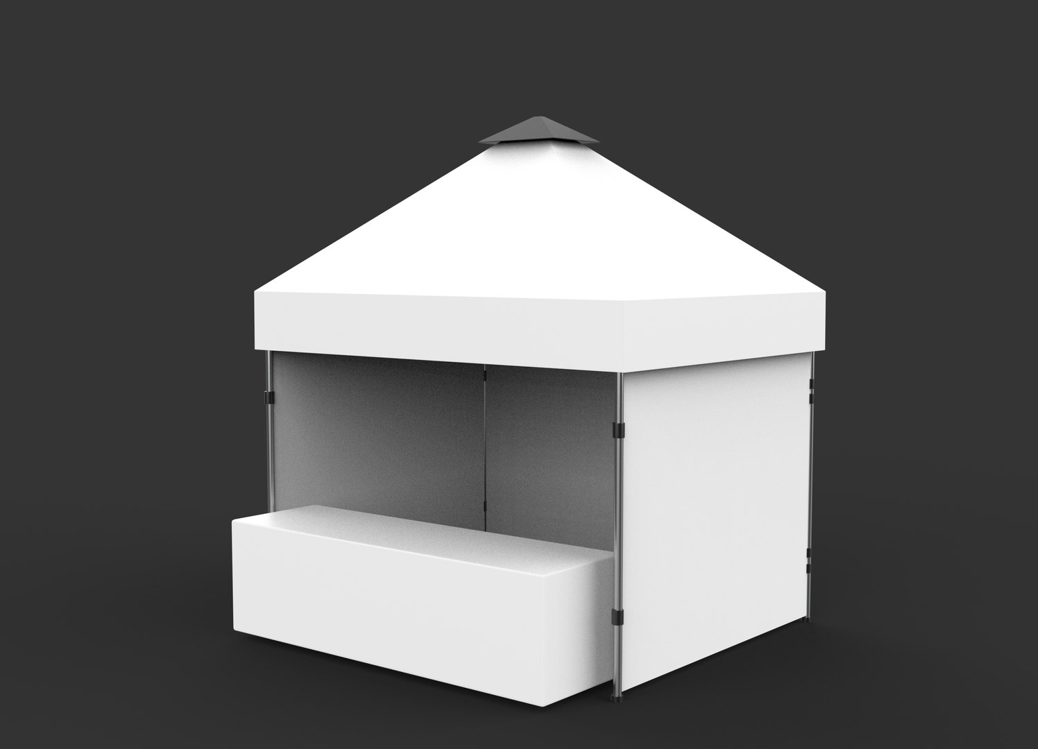 3D Display Tent 3D Model - TurboSquid 2400437