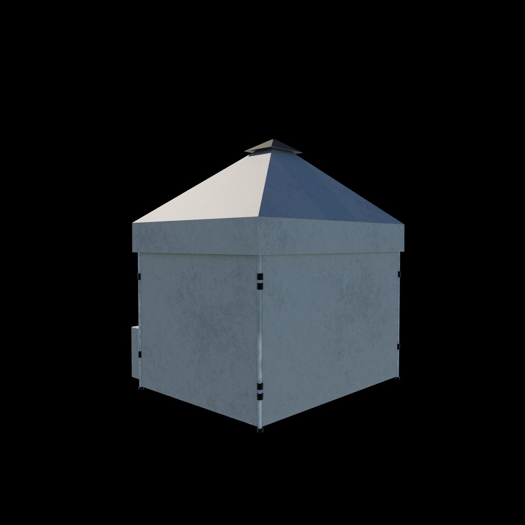 3D Display Tent 3D Model - TurboSquid 2400437