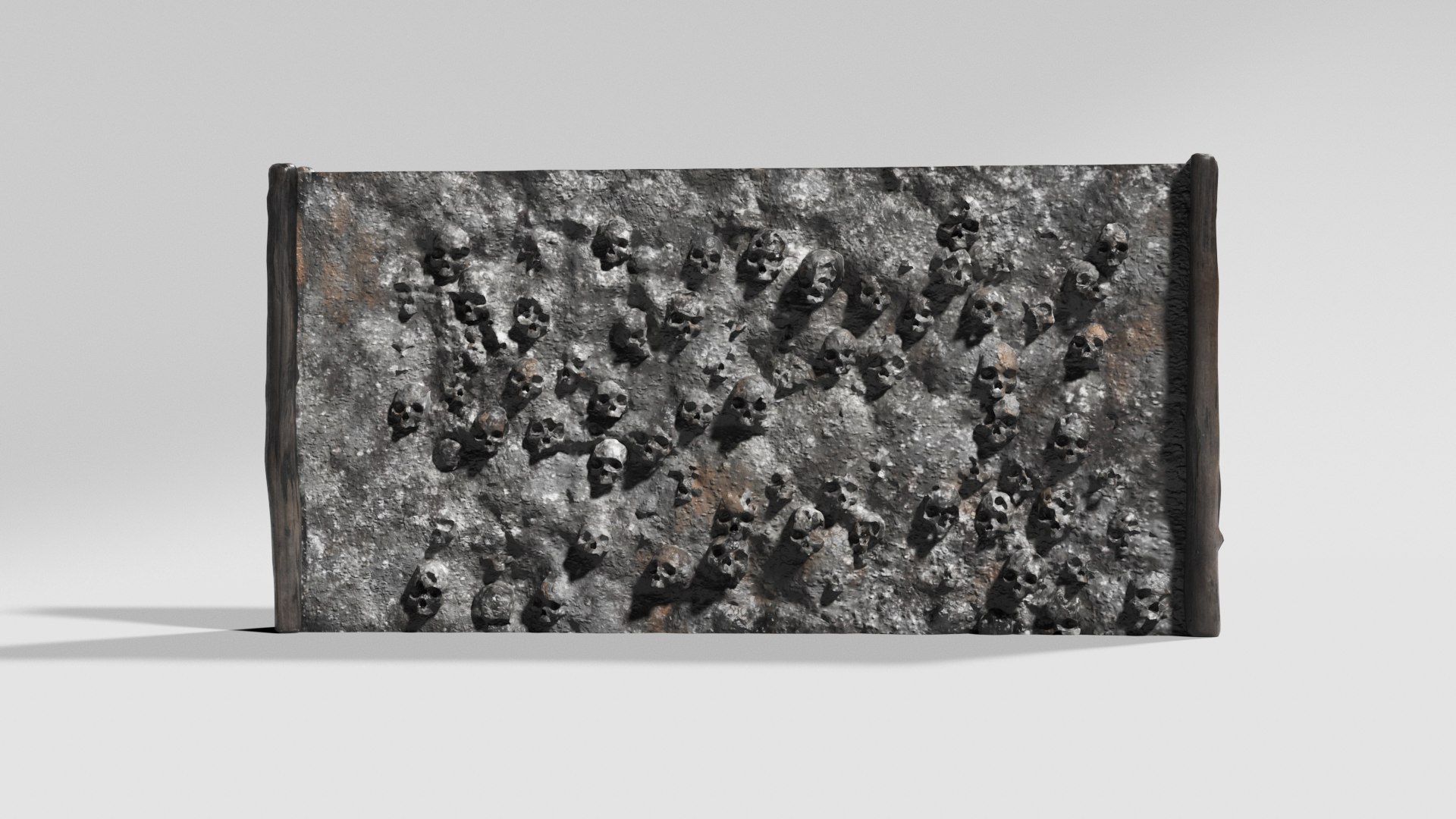 Skull Wall 3D Model - TurboSquid 2123780