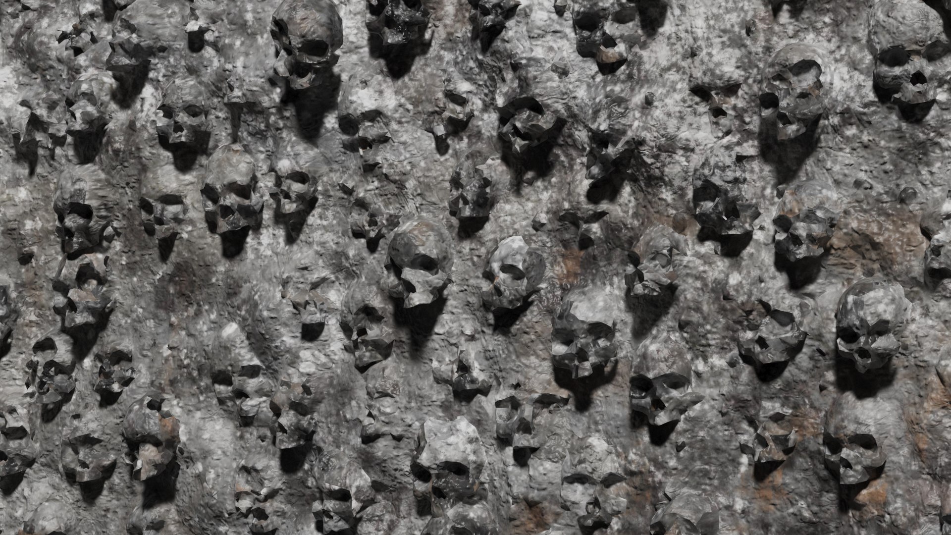 Skull Wall 3D Model - TurboSquid 2123780