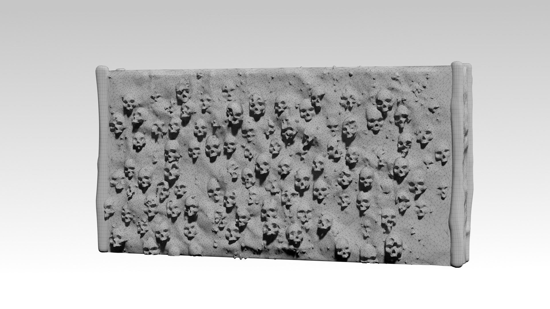 Skull Wall 3D Model - TurboSquid 2123780