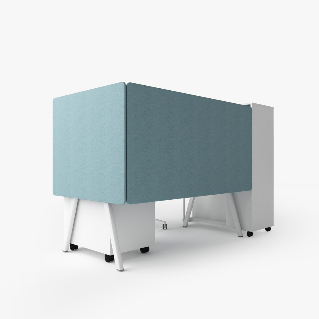 3D FURSYS Enable Office Set Model - TurboSquid 2141089