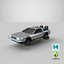 3D Delorean Flying Model - TurboSquid 1339172