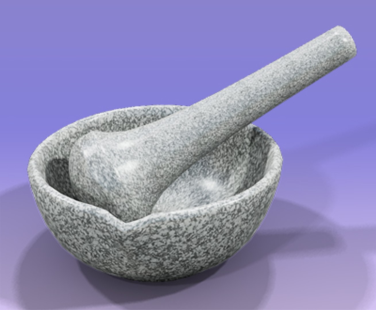 3d Mortar Pestle