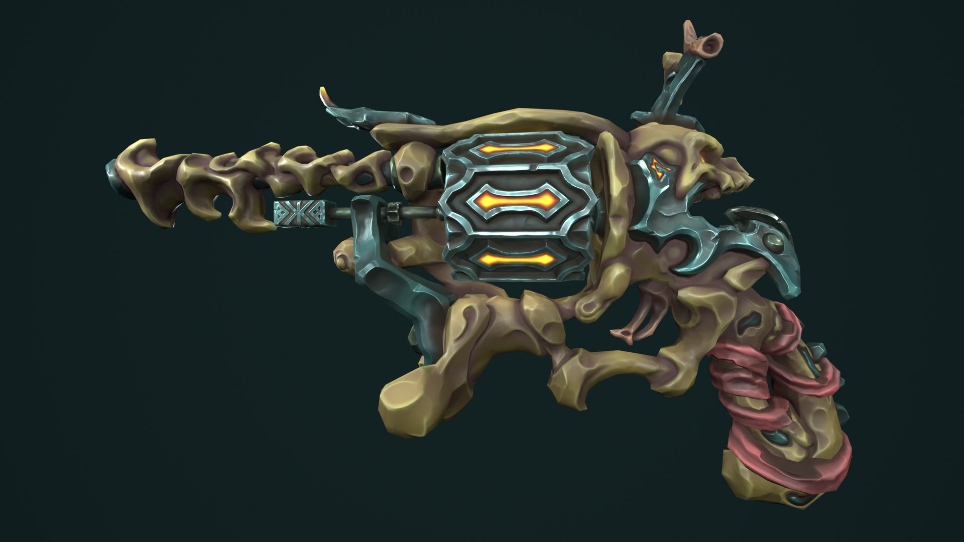 Stylized Revolvers Collection 3D Model - TurboSquid 2358501