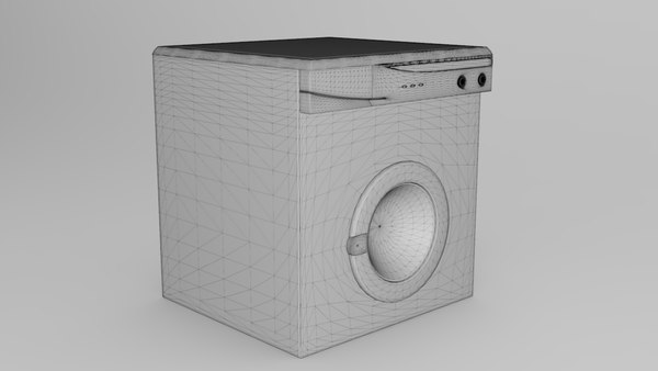 3D washing machine model - TurboSquid 1644768