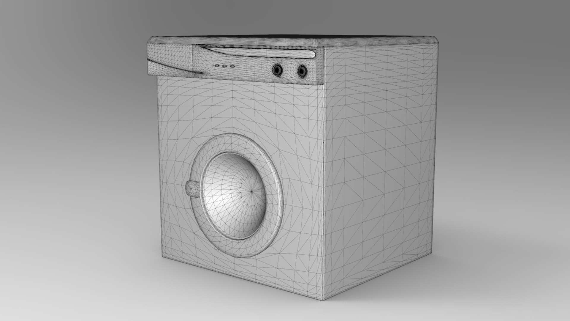 3D Washing Machine Model - TurboSquid 1644768