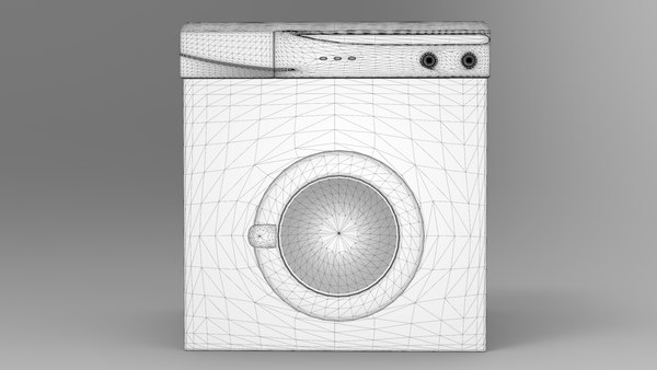 3D washing machine model - TurboSquid 1644768