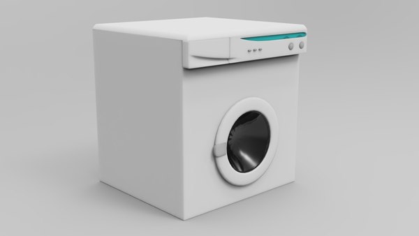 3D washing machine model - TurboSquid 1644768