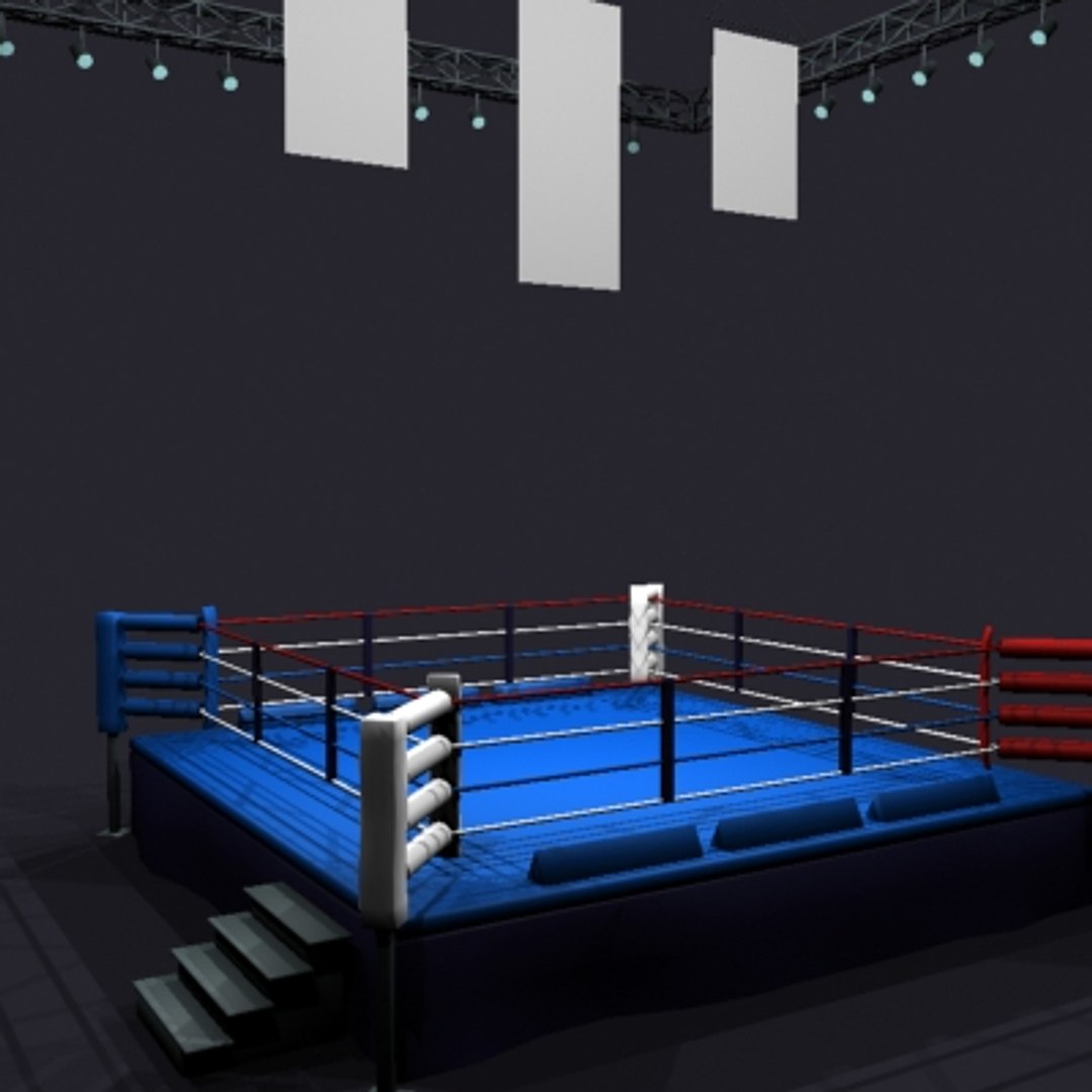 Boxing ring 3D - TurboSquid 301674