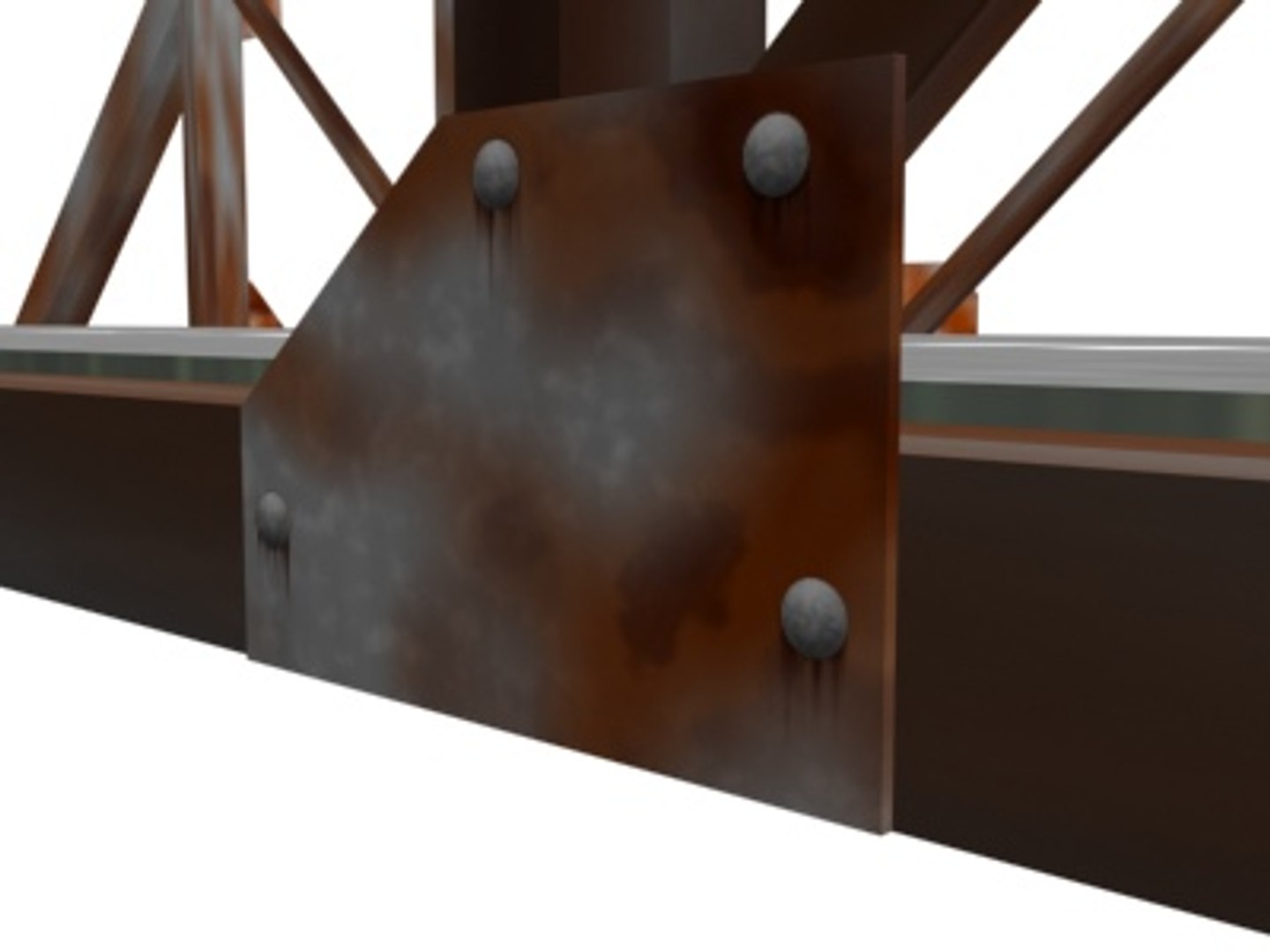 Rusty Bridge 3d Max