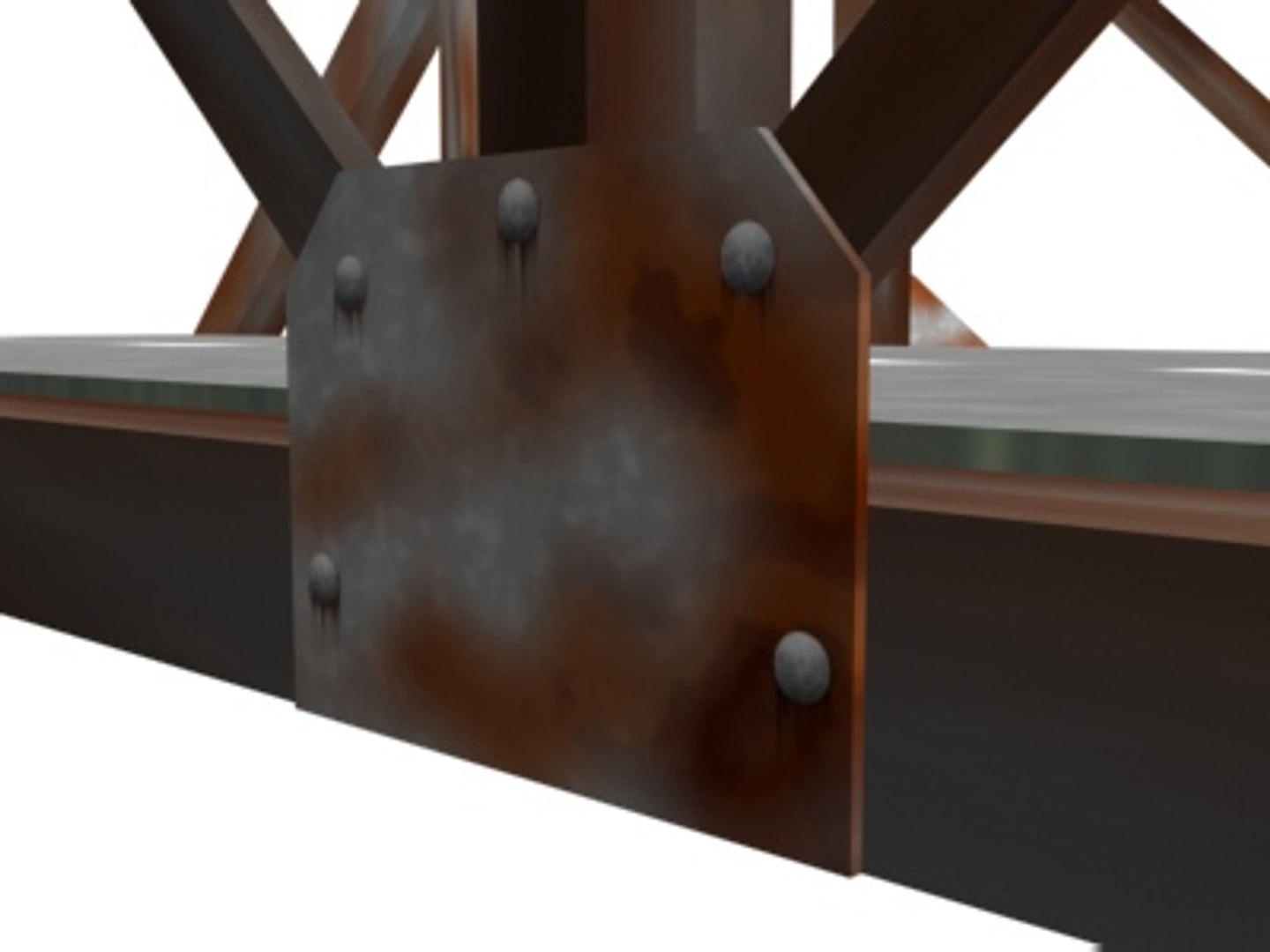 Rusty Bridge 3d Max