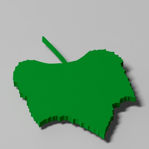nature leaf 3d max