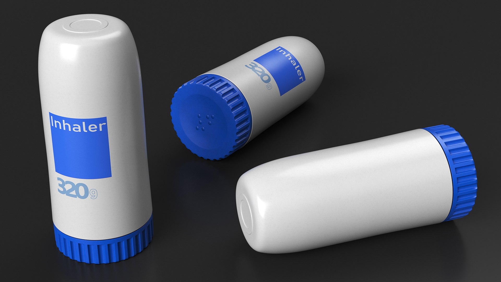 Asthma Inhalers Collection 3D Model - TurboSquid 2199919