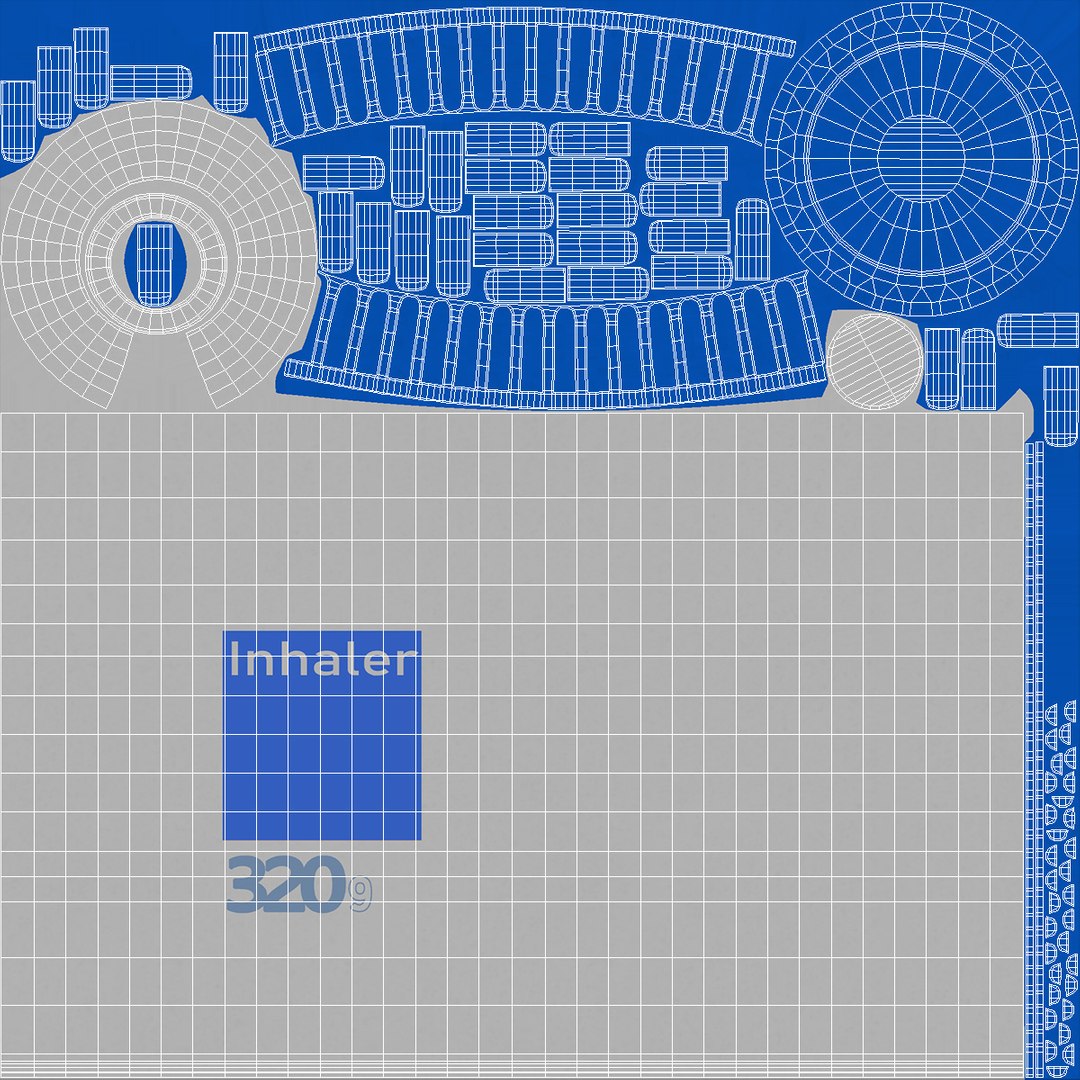 Asthma Inhalers Collection 3D Model - TurboSquid 2199919