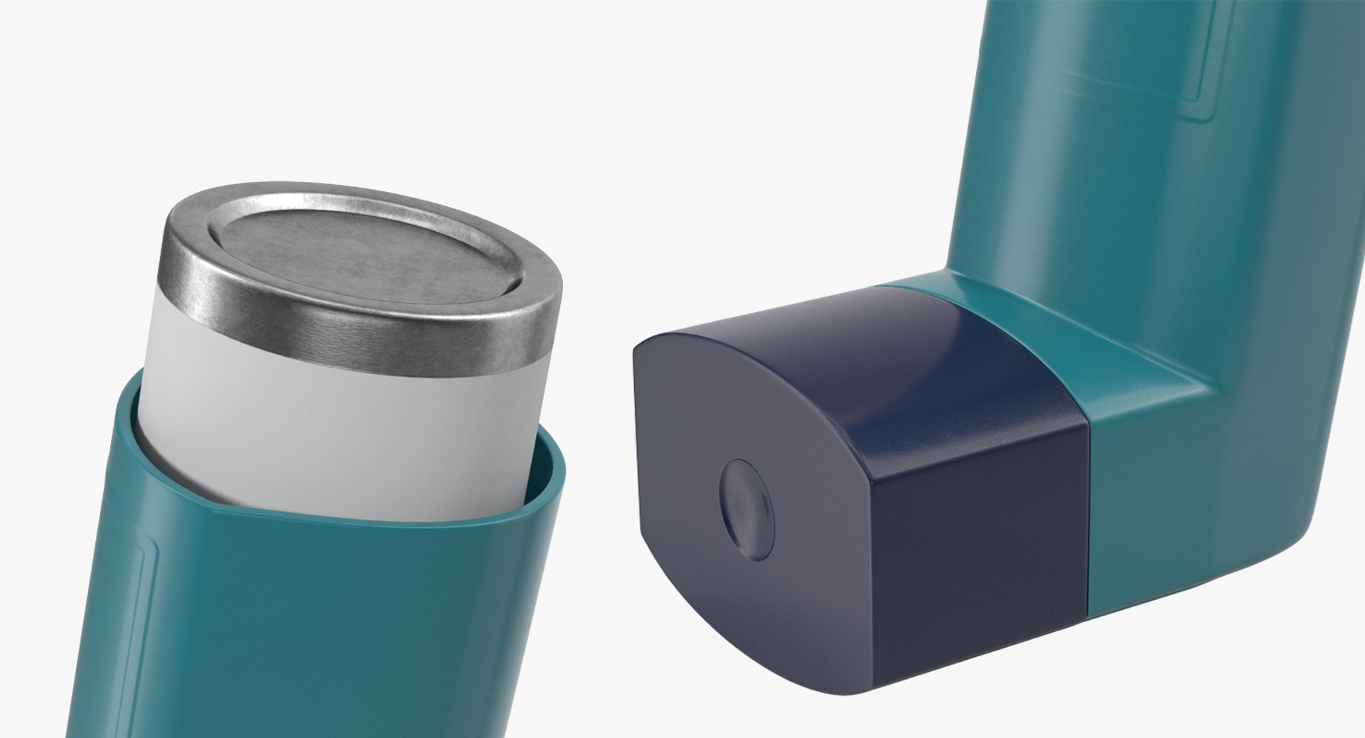 Asthma Inhalers Collection 3D Model - TurboSquid 2199919