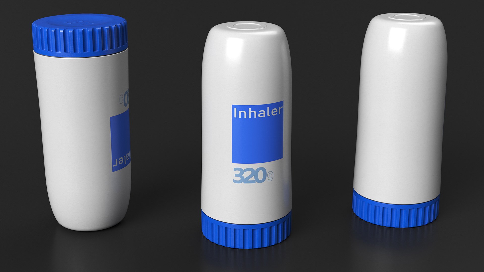 Asthma Inhalers Collection 3D Model - TurboSquid 2199919