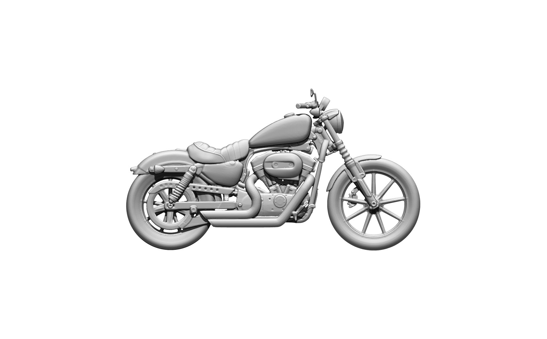 3D Bike Motocycle Relief Model - TurboSquid 2111791
