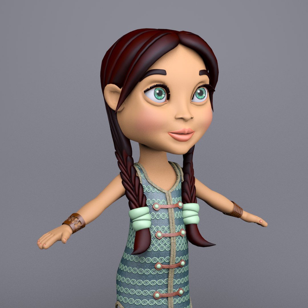 Cartoon Girl Ava Max