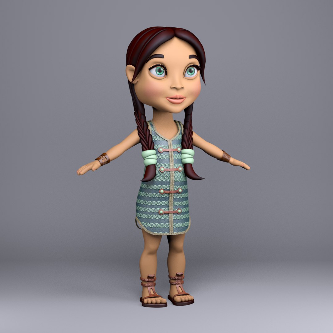 Cartoon Girl Ava Max