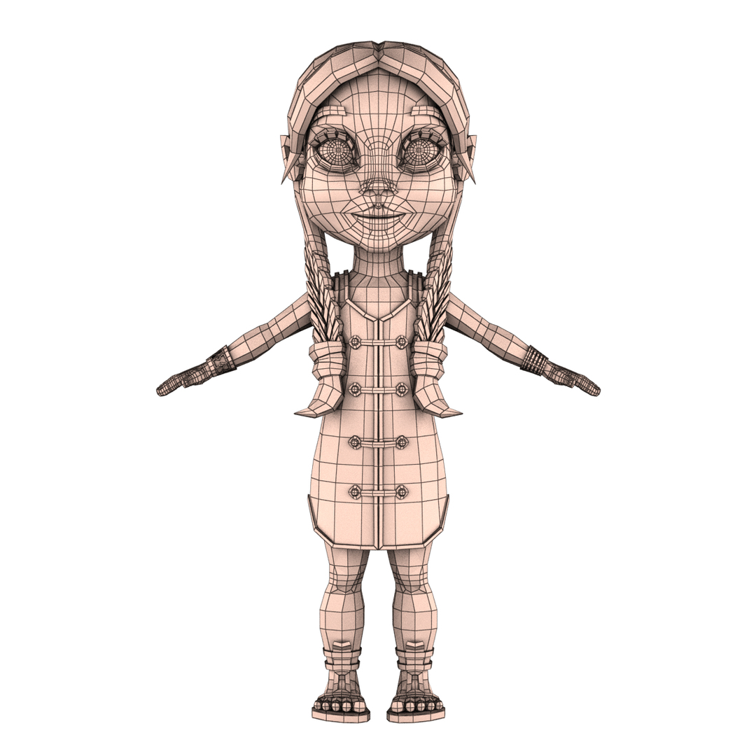 Cartoon Girl Ava Max