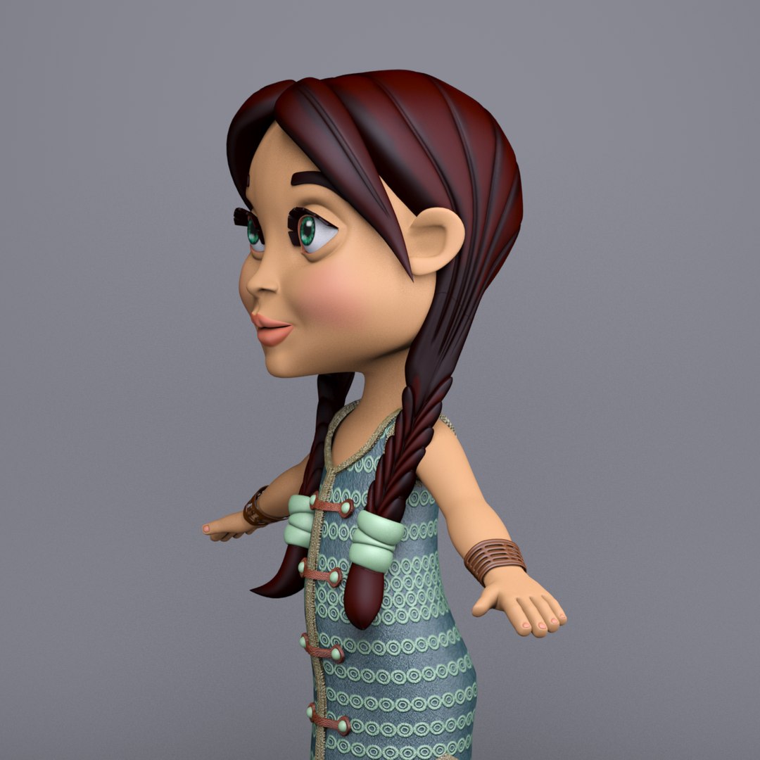 Cartoon Girl Ava Max