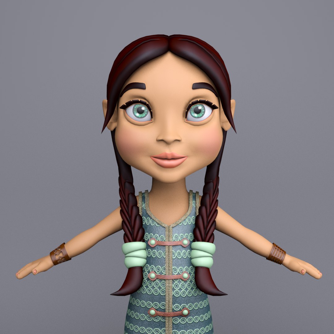 Cartoon Girl Ava Max