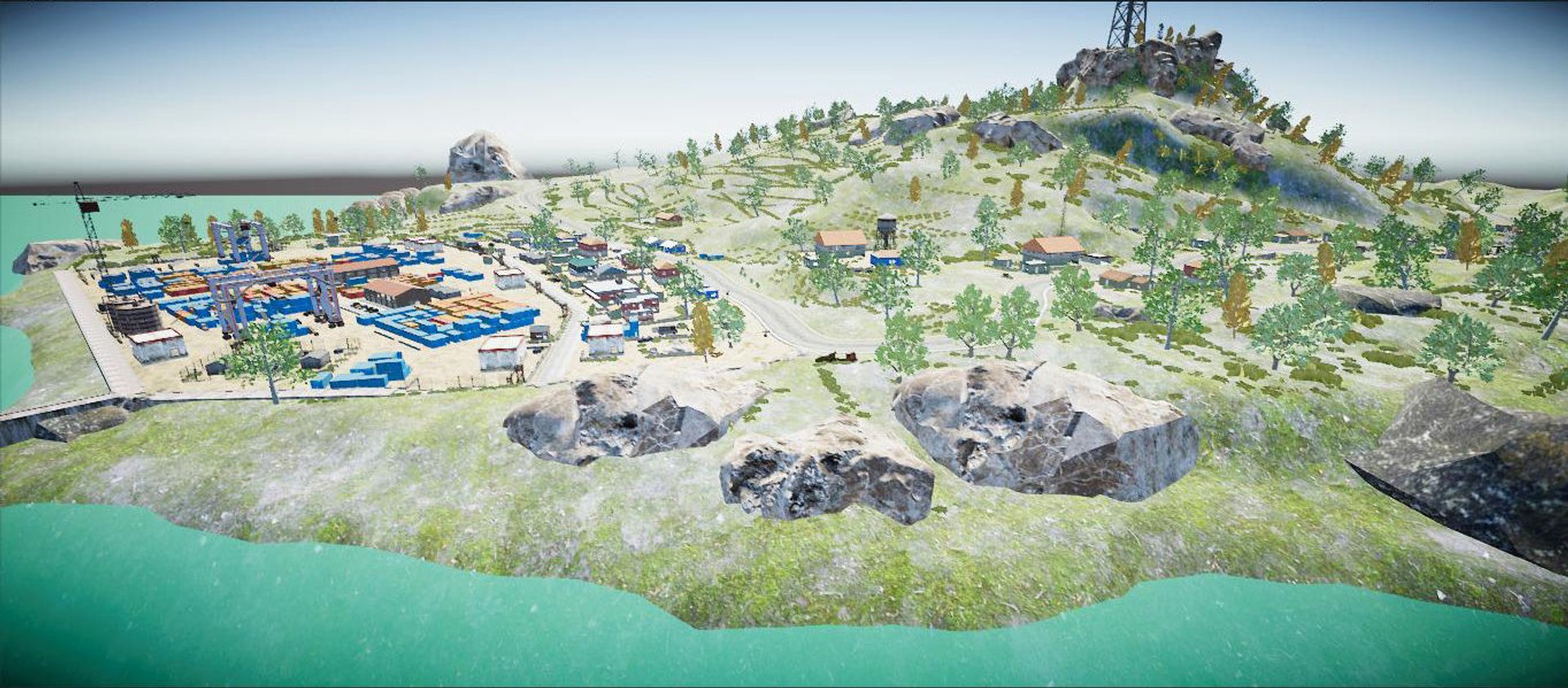 Pubg erangle novorepnoy 3D model - TurboSquid 1542676