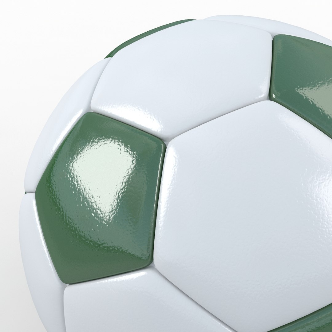 3d Soccer Ball Model