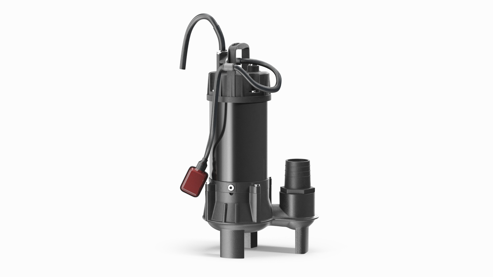 Heavy-Duty Sludge Pump 3D Model - TurboSquid 2415885