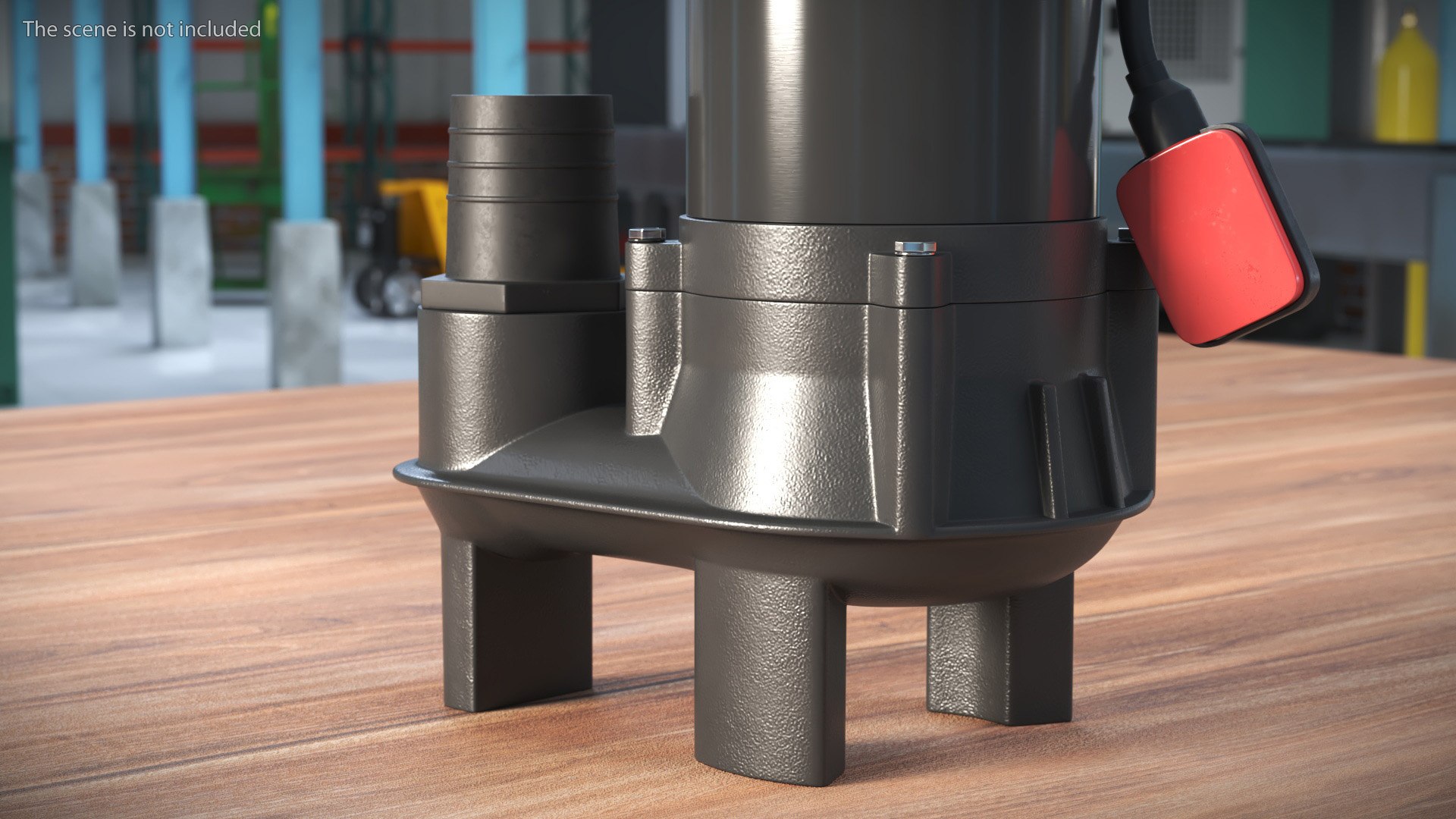 Heavy-Duty Sludge Pump 3D Model - TurboSquid 2415885