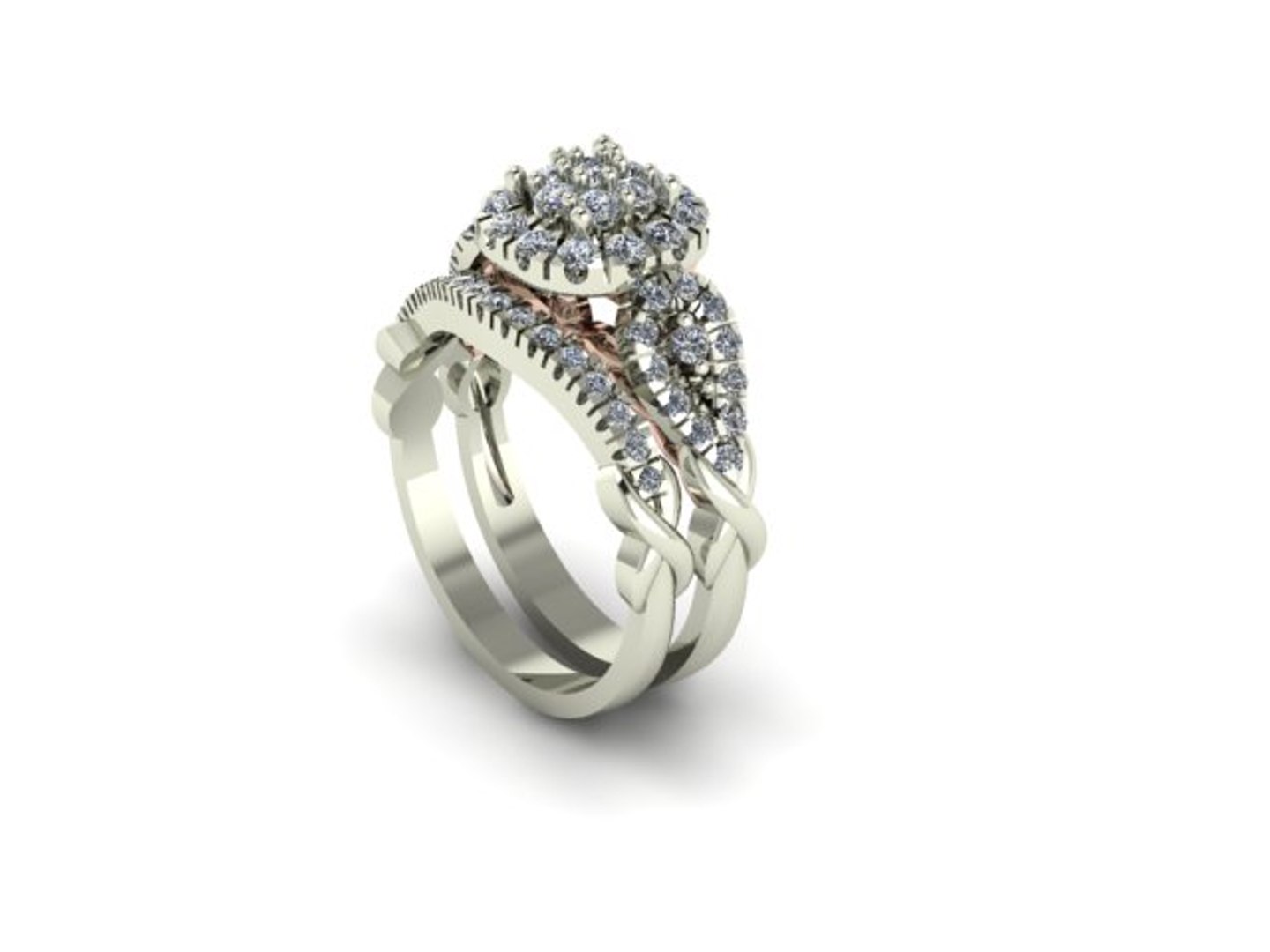 3D Twins Ring 20 - TurboSquid 1549484