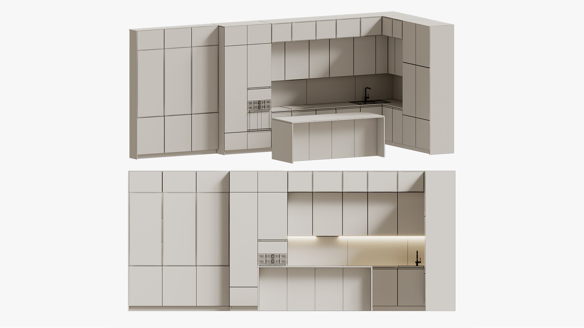 3D Kitchen furniture 04 - TurboSquid 2176925