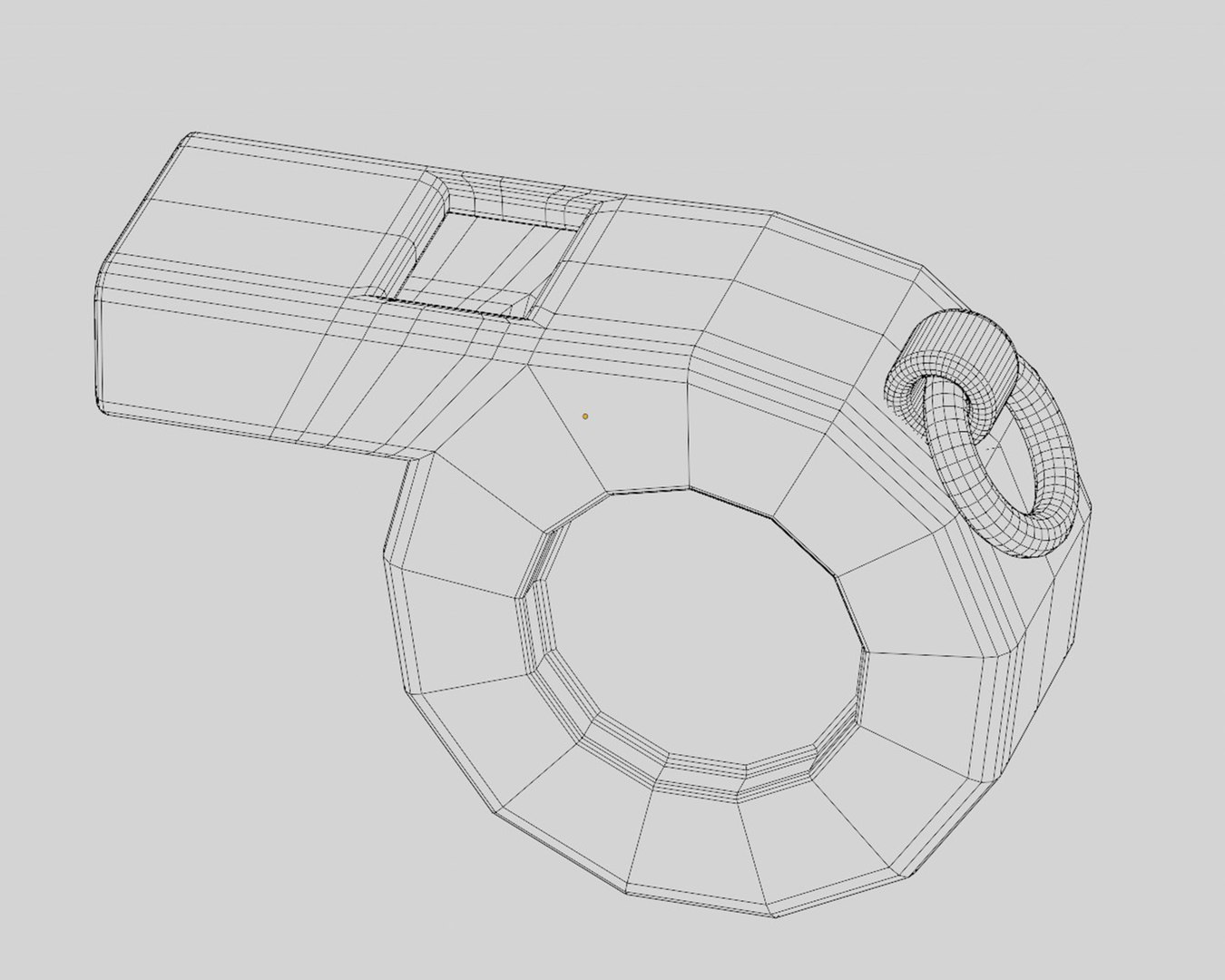 3D Whistle 3d Model Model - TurboSquid 2315997