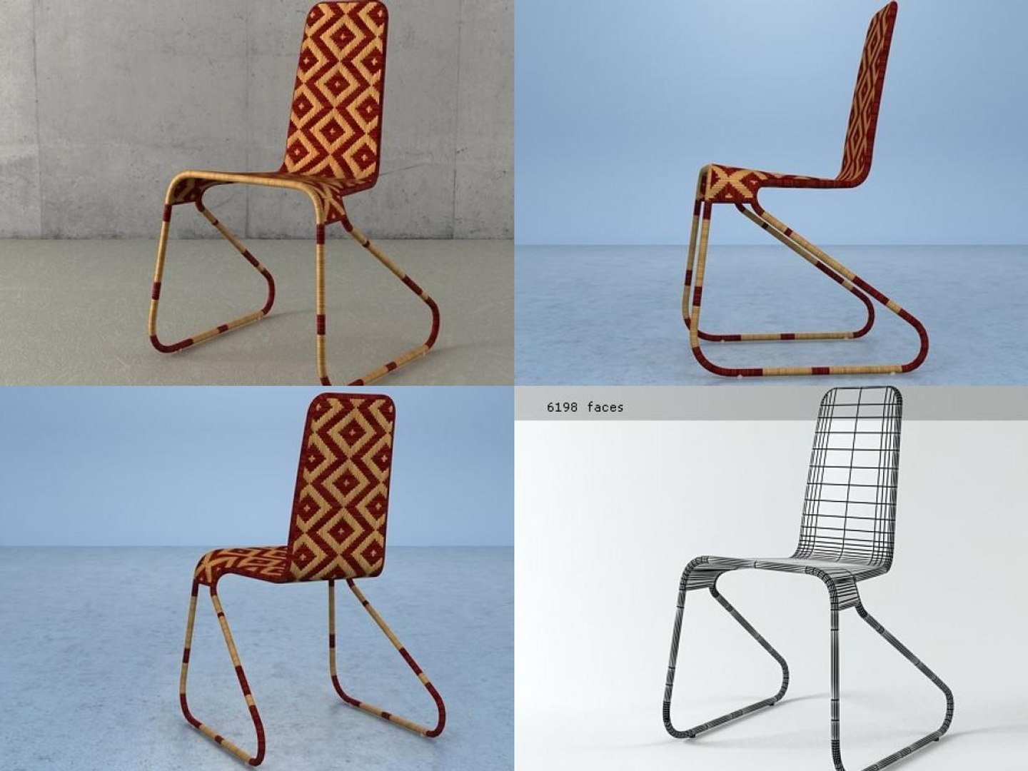 3D Flo Chair B - TurboSquid 1185717