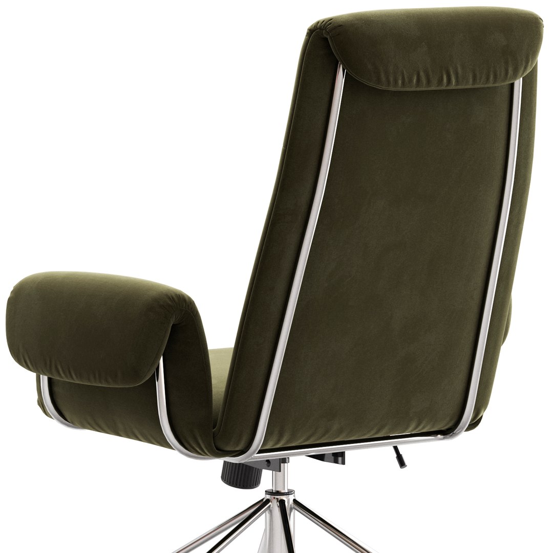 CB2 Saviti Office Chair model - TurboSquid 2165386