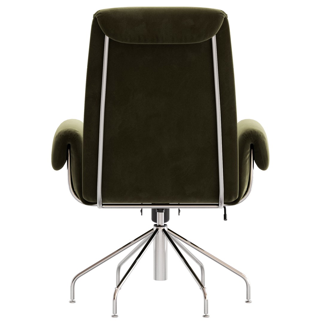 CB2 Saviti Office Chair model - TurboSquid 2165386