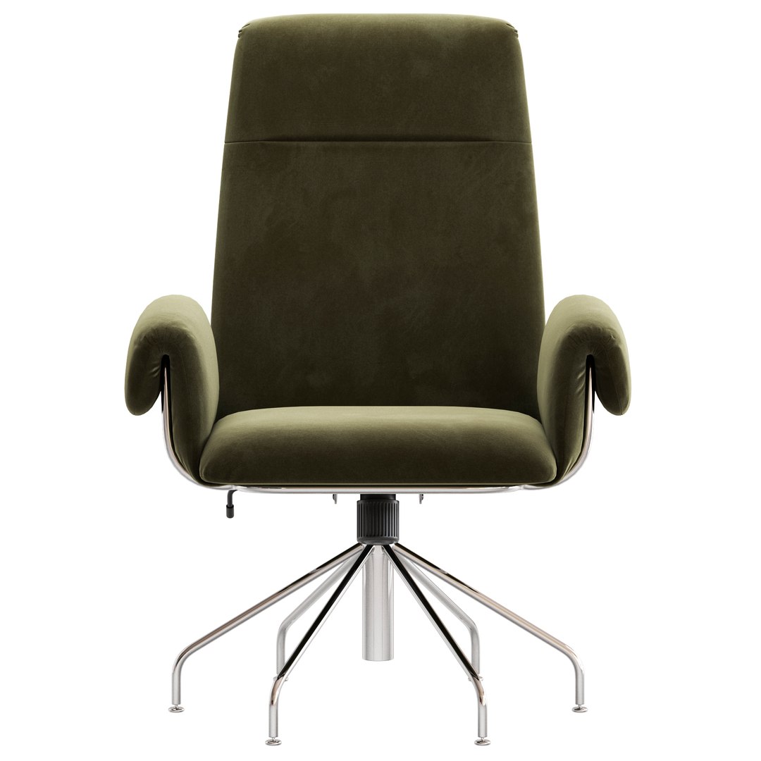 CB2 Saviti Office Chair model - TurboSquid 2165386