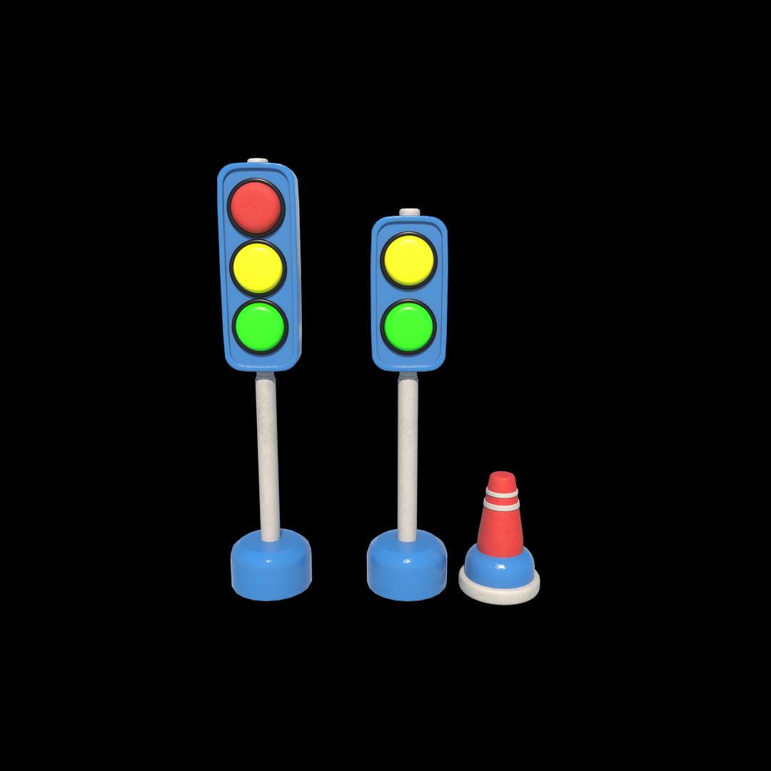 3D Traffic Light 3D Model - TurboSquid 2362092