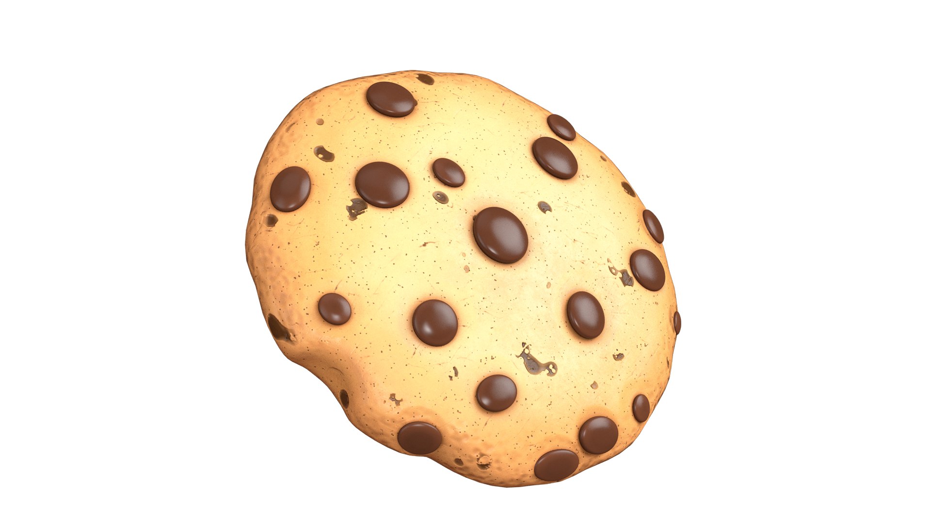 Cartoon Cookies 3D Model - TurboSquid 2119642