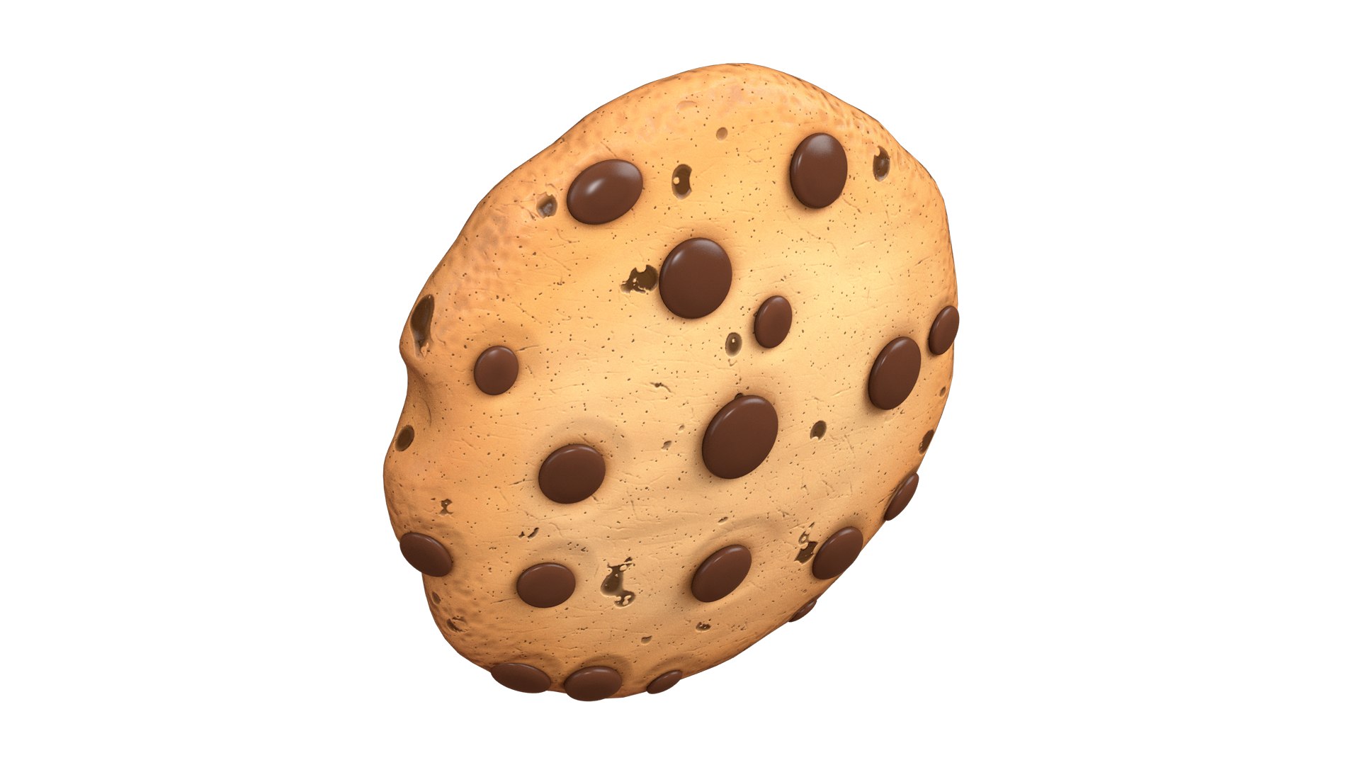 Cartoon Cookies 3D Model - TurboSquid 2119642