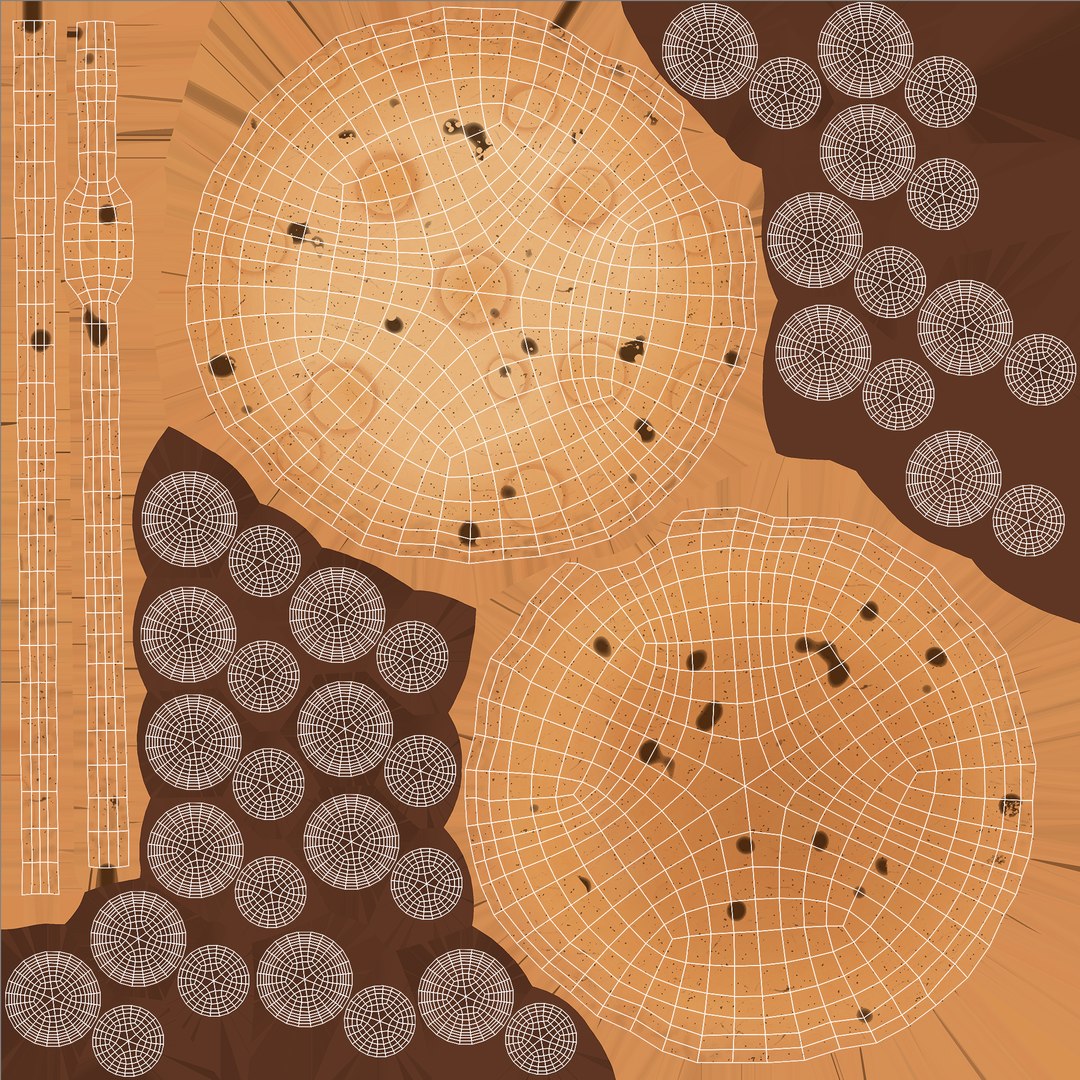 Cartoon Cookies 3D Model - TurboSquid 2119642