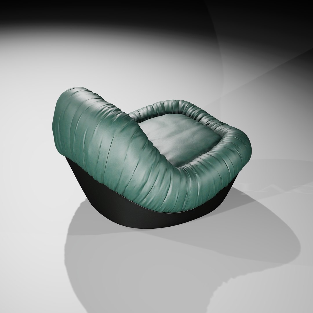 Baxter Barret Revolving Armchair 3D Model - TurboSquid 1815031