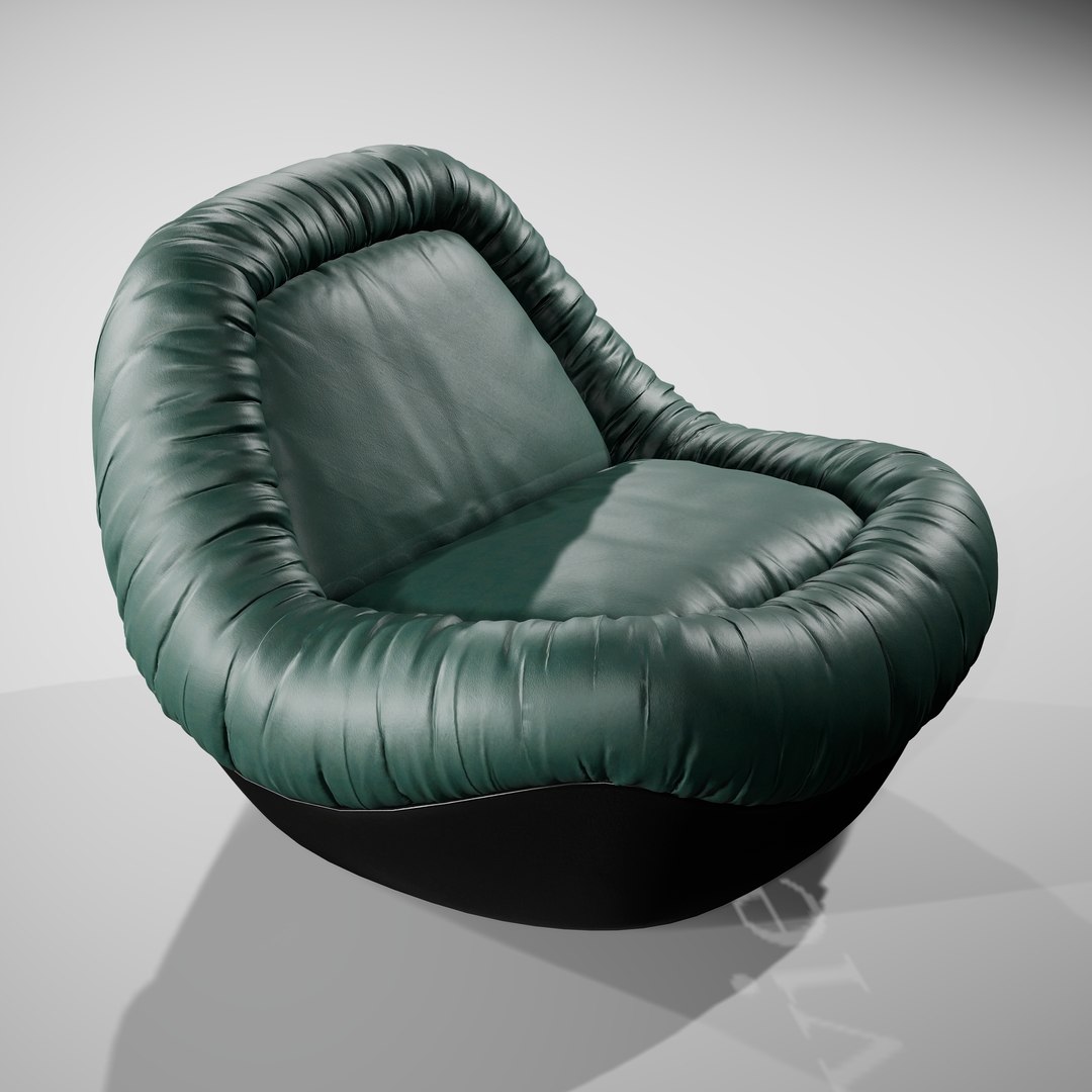 Baxter Barret Revolving Armchair 3D Model - TurboSquid 1815031