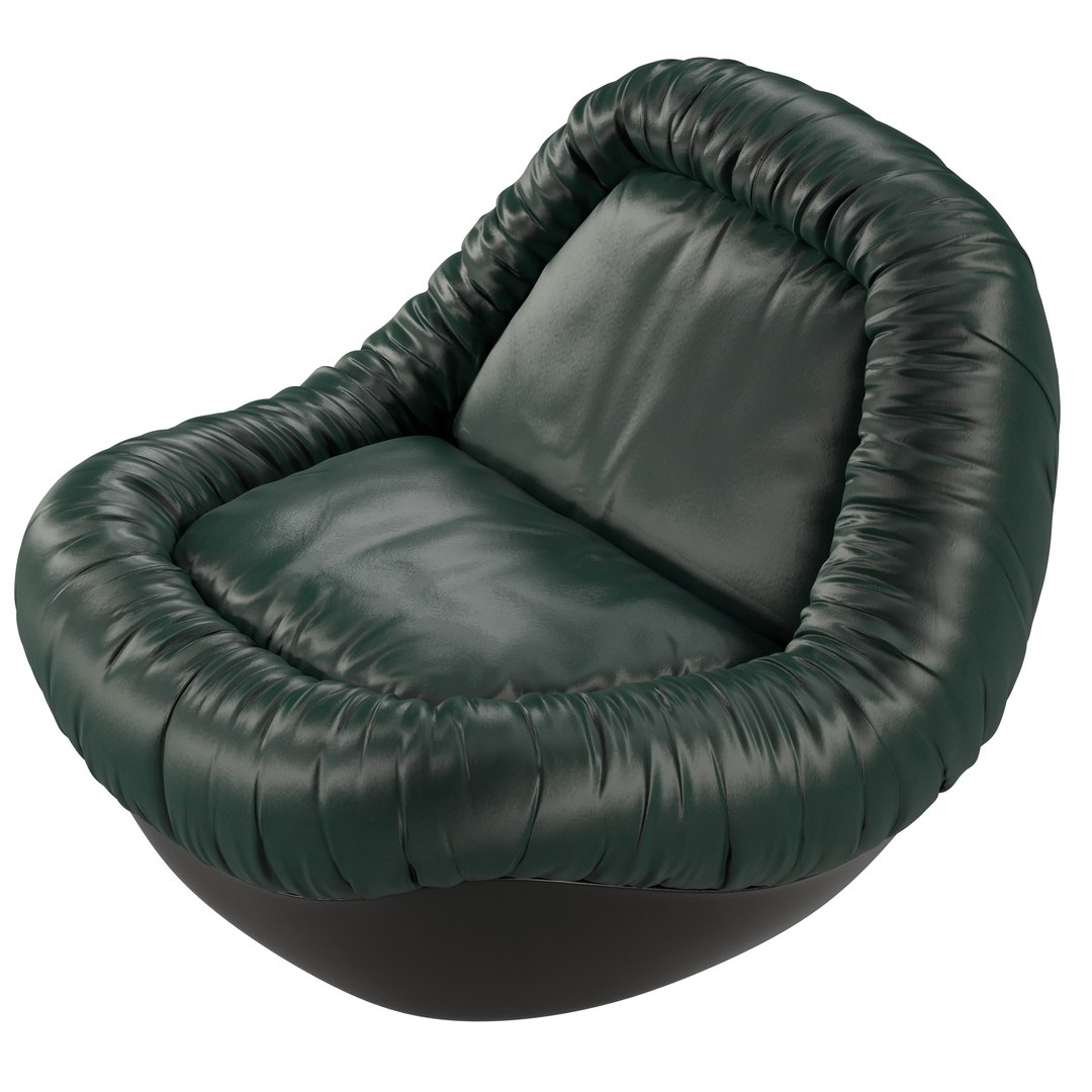 Baxter Barret Revolving Armchair 3D Model - TurboSquid 1815031