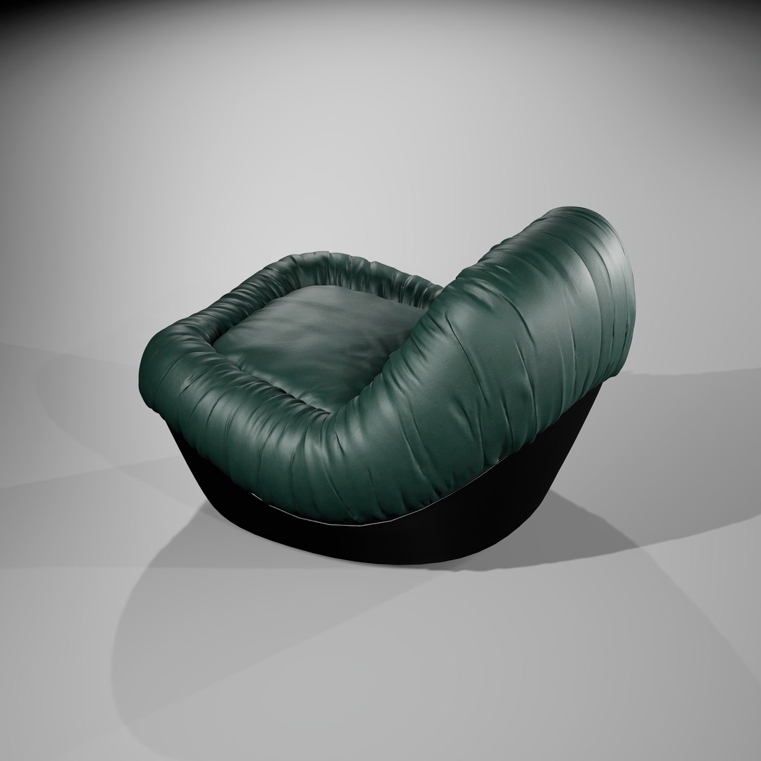 Baxter Barret Revolving Armchair 3D Model - TurboSquid 1815031