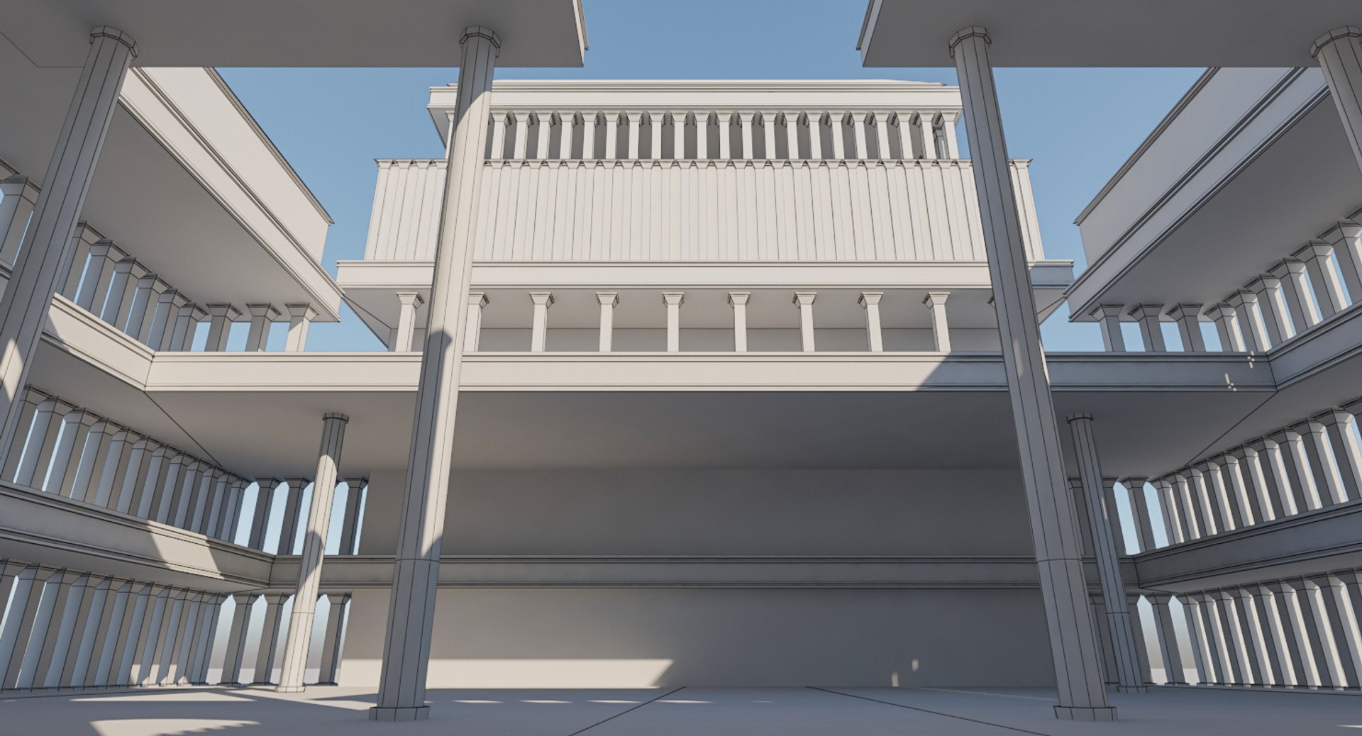 3D Ancient Temple - TurboSquid 1340361