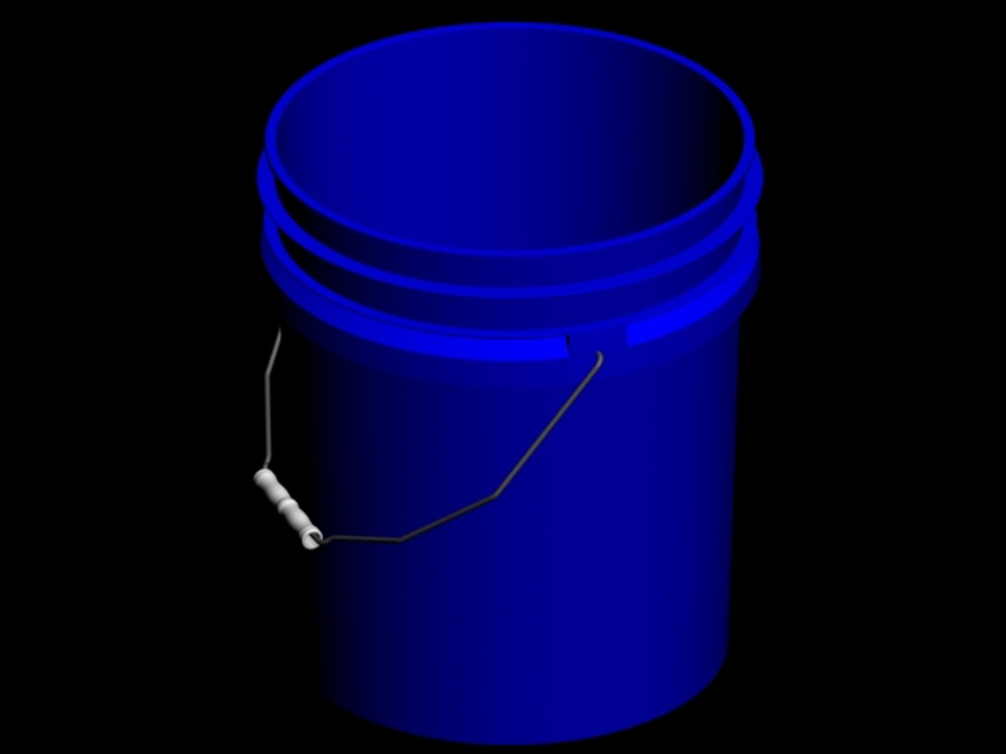 3d Model 5 Gallon Pail